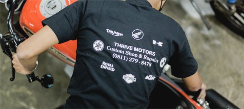 Melihat Proses Thrive Mendesain Sepeda Motor Custom yang Berkarakter ...