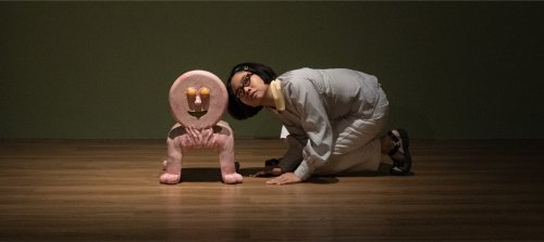 Between Humans and Yaki at Primate Visions: Macaque Macabre by Natasha ...